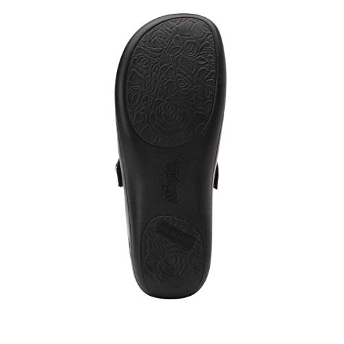 Alegria Women's Kara Slip-On Comfortable Women's Nursing, Service, Healthcare Professional Shoes Midnight Garden 9 Wide Width US