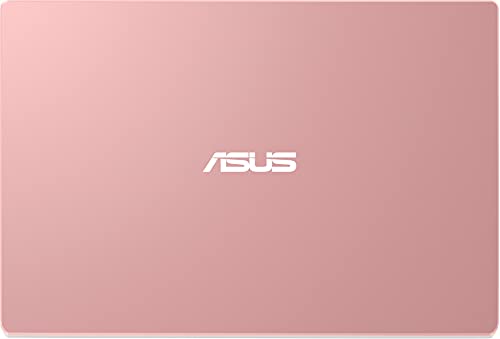 2022 ASUS 14" Thin Light Business Student Laptop Computer, Intel Celeron N4020 Processor, 4GB DDR4 RAM, 64 GB Storage, 12Hours Battery, Webcam, Zoom Meeting, Win11 + 1 Year Office 365, Rose Gold