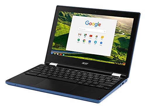Acer Chromebook R11 CB5-132T-C67Q Touch Screen Chromebook with Intel Celeron N3060 Processor, 11.6" IPS Multitouch Screen 4GB Memory, 32GB SSD and Google Chrome OS
