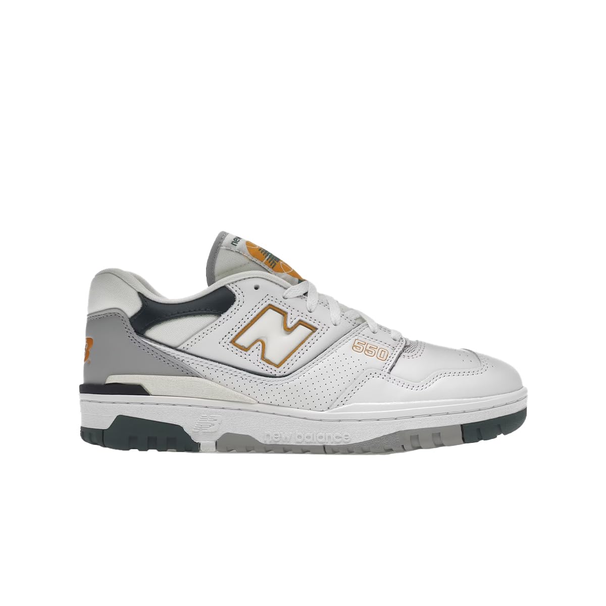 New Balance Mens 550 Lace Up Casual Sneakers