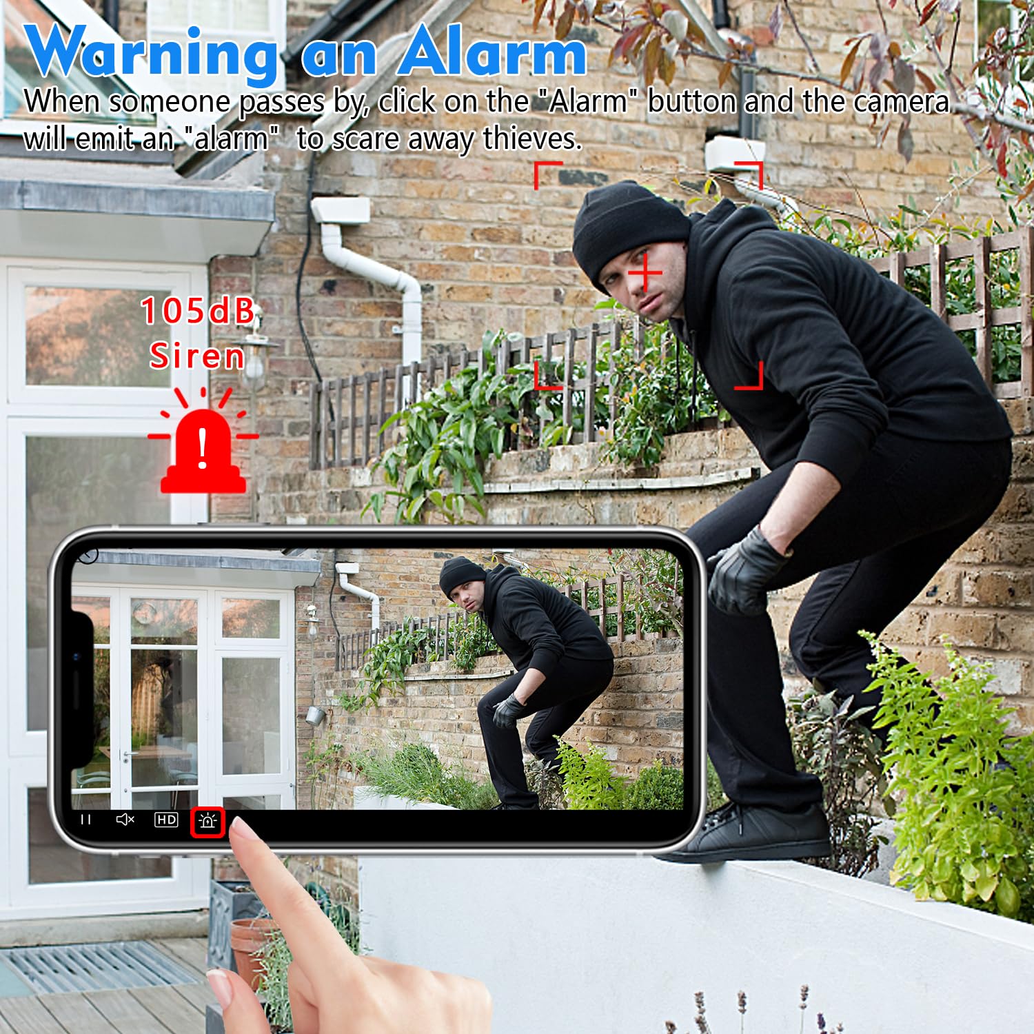 4K Wireless Wifi Camera,Upgrade 4K,1800mAh Battery Powered,WiFi Wireless Nanny Cam Home Security Camera Tiny Office Secret Surveillance Cam with 100 Days Standby AI Human Detection Auto Night Vision
