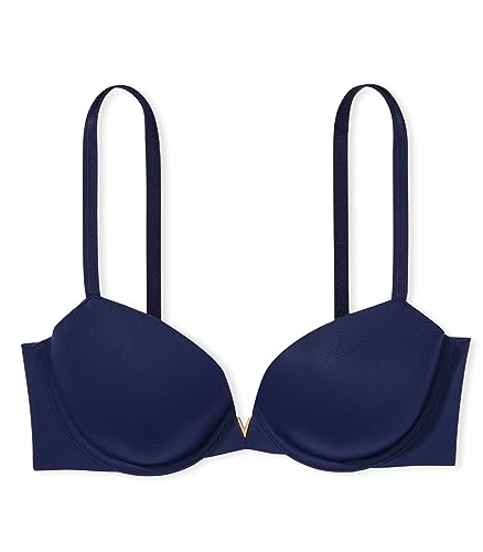 Victoria's Secret Love Cloud Lightly Lined T Shirt Demi Bra, Bras for Women, Ensign, 38DDD