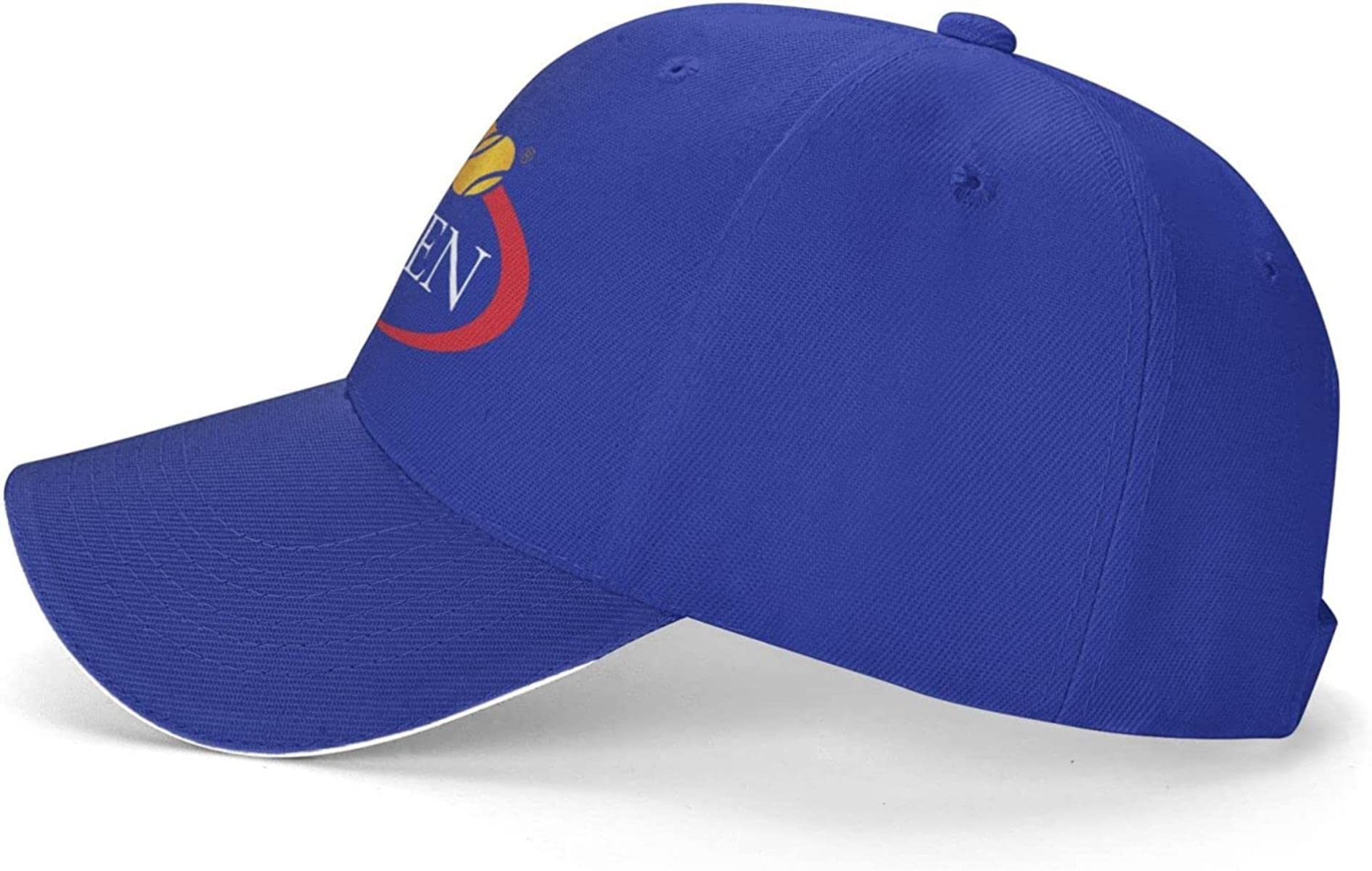 Us Open Tennis Sandwich Cap Unisex Classic Baseball Capunisex Adjustable Casquette Dad Hat Blue, One Size