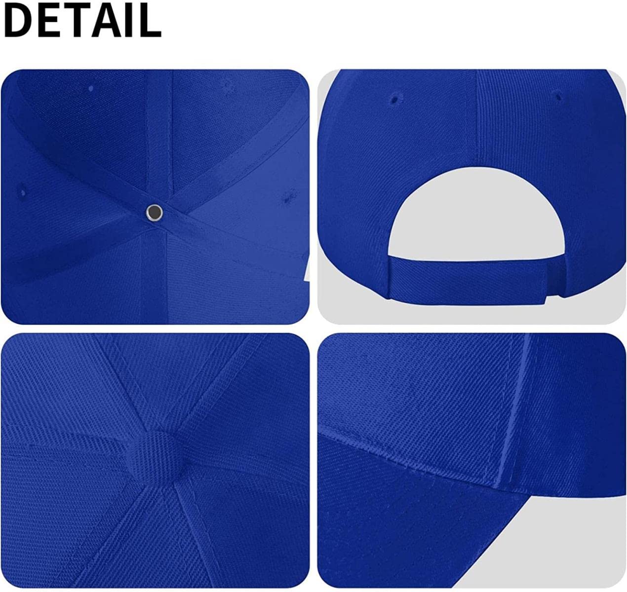 Us Open Tennis Sandwich Cap Unisex Classic Baseball Capunisex Adjustable Casquette Dad Hat Blue, One Size