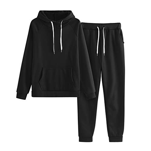 Blue Sweat Set Sweatsuit Lounge Set Workout Sets Women 2 Piece Outfits Womens Sweatshirts no Hood Active wear Matching Tracksuits Faux Fur Jacket Sleepwear Knit Sets Two Piece Women Fall Fleece