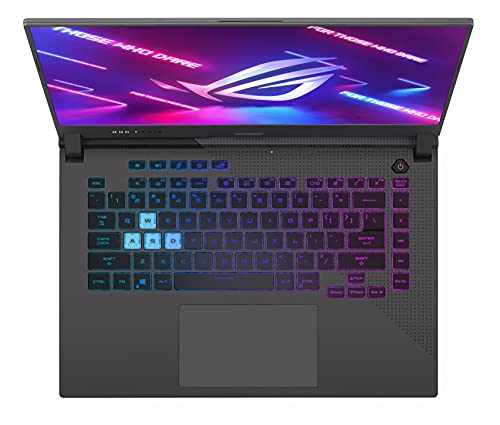 ASUS ROG Strix G15 (2022) Gaming Laptop, 15.6” 300Hz IPS Type QHD Display, Radeon RX 6800M, AMD Ryzen R9-5900HX, 32GB DDR4, 1TB PCIe SSD, Per-Key RGB Keyboard, Windows 11 Pro