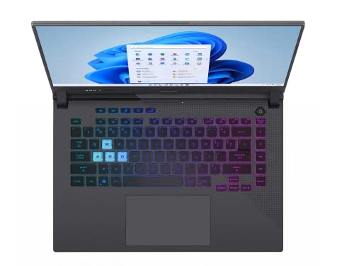 Asus 2022 ROG Strix G15 15.6'' FHD 144Hz Gaming Laptop, AMD Ryzen 7-4800H, 16GB RAM, 512B PCIe SSD, Backlit Keyboard, GeForce RTX 3060 Graphics, Windows 11 Home, Gray, 32GB Snowbell USB Card