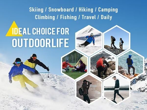 TACVASEN Hiking Pants Men Water Resistant Snowboard Pants Windproof Fleece Lined Trousers Insulated Snow Softshell Ski Warm Tactical Gray 30