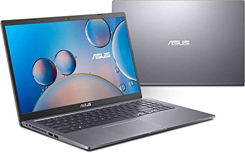ASUS VivoBook F415 14 Business Laptop 14" FHD Anti-Glare Display 11th Generation Intel core i3-1115G4 Processor 8GB RAM 256GB SSD Intel UHD Graphics Backlit Fingerprint USB-C Win11 Gray + HDMI Cable