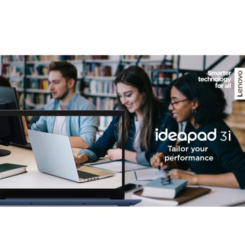 Lenovo IdeaPad 3i Business and Student Essential Laptop,14'' Full HD Display, 8GB RAM, 512GB SSD Storage, Intel 11th Gen i3 Processor (Up to 4.10 GHz), HDMI, Windows 11 in S