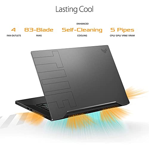 ASUS TUF Dash Ultra Slim Gaming Laptop | 15.6" 144Hz FHD IPS | Intel 4-Core i7-11370H | NVIDIA GeForce RTX 3050TI | 16G DDR4 512G NVMe SSD | USB-C | WiFi 6 | HDMI 2 | RJ45 | Thunderbolt4 | Win 11 Pro
