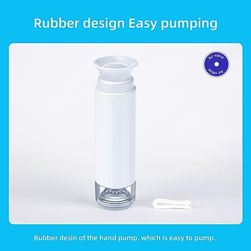 Domsanistor 3D Printing Filament Storage Bag Vacuum Kit, Filament Vacuum Bags 10Pcs with Hand Pump/Clips, Filament Bags Storage Spool Sealing for Keeping Filament Dry