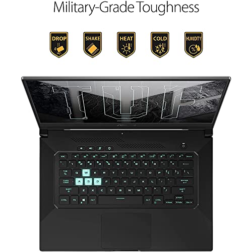 ASUS TUF Dash Ultra Slim Gaming Laptop | 15.6" 144Hz FHD IPS | Intel 4-Core i7-11370H | NVIDIA GeForce RTX 3050TI | 16G DDR4 512G NVMe SSD | USB-C | WiFi 6 | HDMI 2 | RJ45 | Thunderbolt4 | Win 11 Pro
