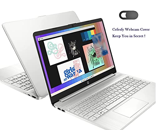 HP 2022 Newest 15.6'' Laptop, AMD Ryzen 7 5700U (Beat i7-1180G7), 32GB DDR4 RAM, 1TB PCIe SSD, Windows 11 Home, Thin&Light, Full-Size Keyboard, cefesfy Webcam Accessory