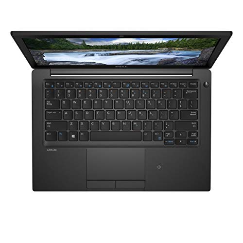 Dell Latitude 7290 Intel Core i7-8650U X4 1.9GHz 16GB 256GB SSD 12.5", Black (Renewed)