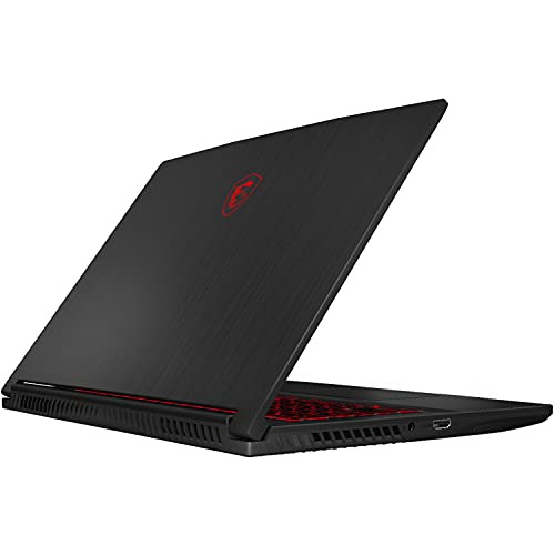 MSI GF65 Thin 3060 Gaming Laptop, 15.6" FHD 144Hz Display, Core i5-10500H 6-Core, GeForce RTX 3060 6GB, 16GB RAM 3200MHz, 512GB PCIe SSD, USB-C, WiFi 6, Ethernet, HDMI, Backlit, Win 10