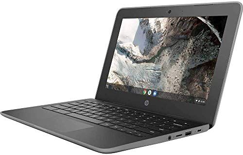 HP Chromebook 11 G7 EE 11.6" Chromebook - 1366 x 768 - Celeron N4000-4 GB RAM - 16 GB Flash Memory, Chrome OS, Intel UHD Graphics 600 - in-Plane Switching (IPS) Technology - English Keyboard (Renewed)