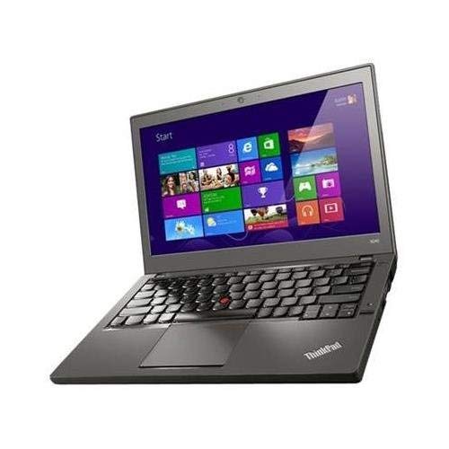 Lenovo ThinkPad X240 12.5" LED Ultrabook, Intel Core i3-4010U 1.7GHz, 4GB DDR3, 500GB, Intel HD Graphics 4400, Windows 10 Professional 64-bit, Black (Renewed)