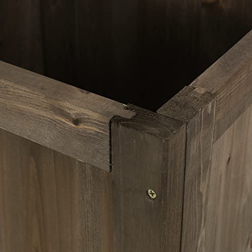Christopher Knight Home Elina Planter Bench, Gray
