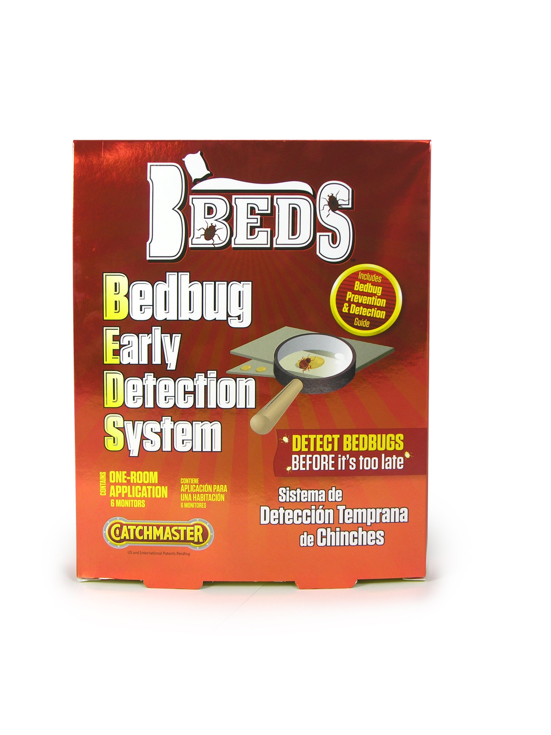 Catchmaster 506 BBEDS Bedbug Early Detection System One Room Application, 6 Monitors Per Pack
