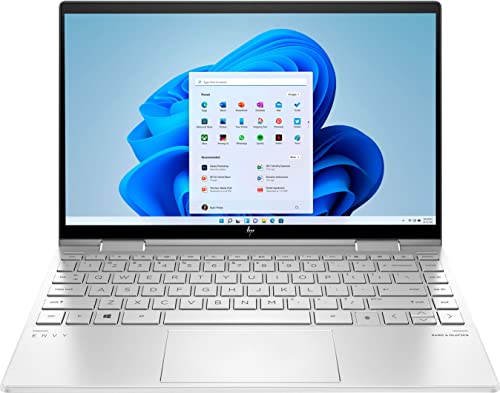 HP Envy X360 13 2-in-1 Laptop I 13.3" Full HD OLED Touchscreen I 11th Gen Intel 4-Core i7-1195G7 I 8GB DDR4 512GB SSD I Backlit Fingerprint Thunderbolt Fast Charge Win11 Pro + 32GB MicroSD Card