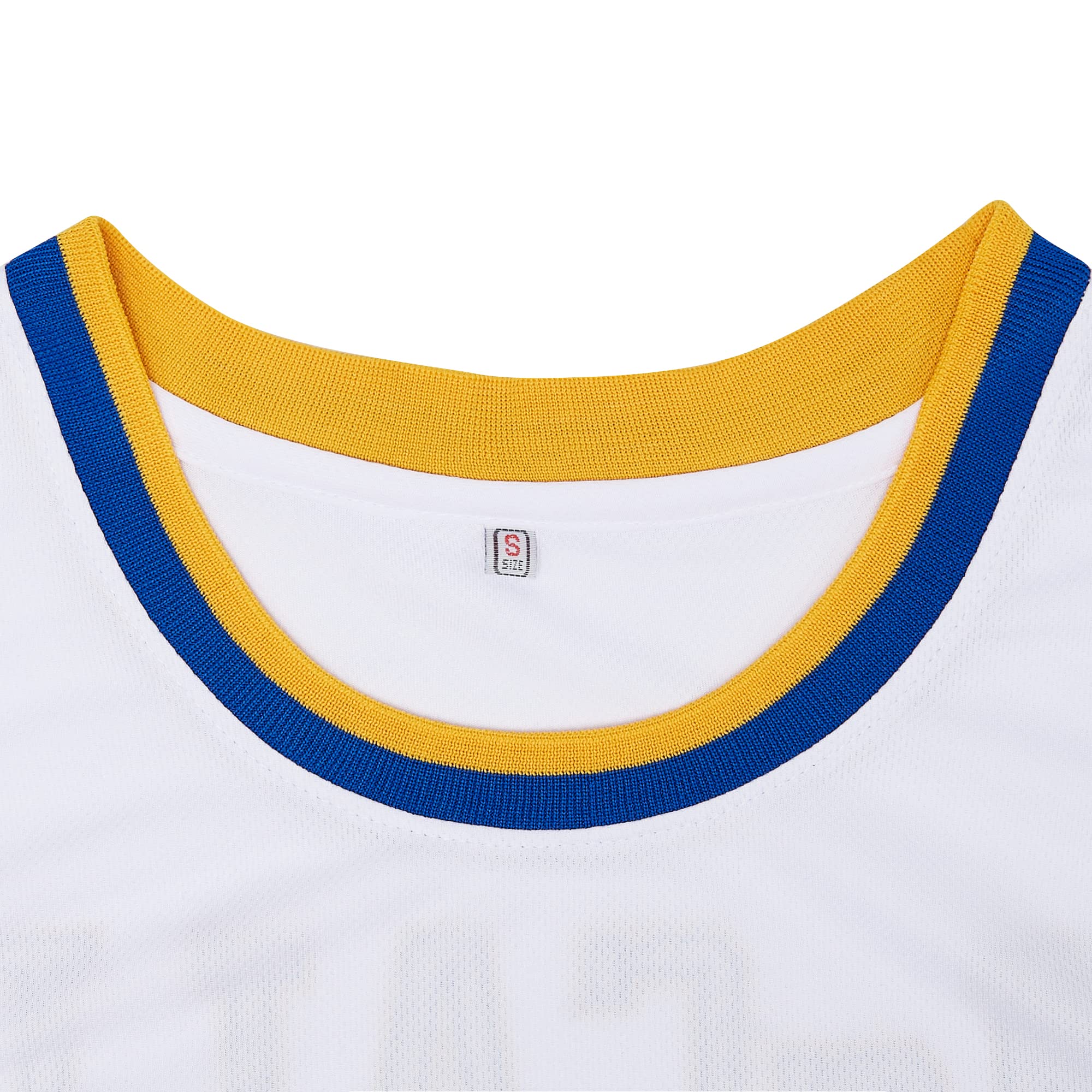 McCall #22 Wright #32 Love and Basketball Moive Crenshaw Basketball Jersey (#22 White, Large)
