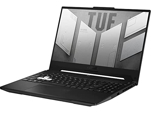 ASUS 2022 TUF Dash 15.6" 144Hz Gaming Laptop, Intel 12th Core i7-12650H, 40GB DDR5 RAM, 1TB PCIe SSD, NVIDIA GeForce RTX 3070 Graphics 8GB, Backlit Keyboard, Win 11 Pro, Black, 32GB USB Card