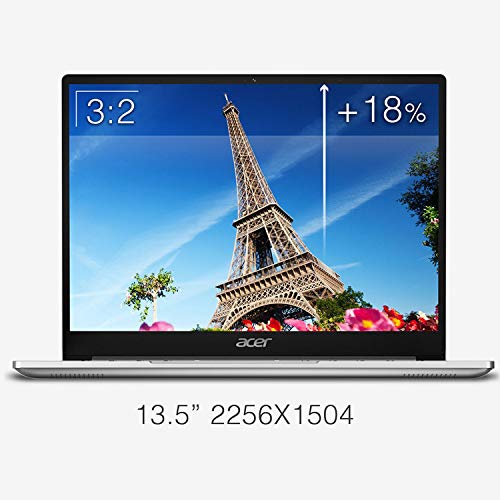 Acer Swift 3 Intel Evo Thin & Light Laptop, 13.5" 2256 x 1504 IPS, Intel Core i7-1165G7, Intel Iris Xe Graphics, 8GB LPDDR4X, 512GB NVMe SSD, Wi-Fi 6, Fingerprint Reader, Back-lit KB, SF313-53-78UG