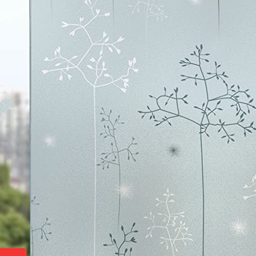 YUTR Glass Films Privacy Film Window Paper Frosted Opaque Static Cling Stickers Home Decor (Color : As Shown, Size : 120x100cm)