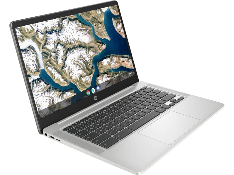 HP Chromebook 14a-nd0097nr 14" AMD 3015Ce Chrome OS 8 GB Memory; 64 GB eMMC Storage Mineral Silver (Renewed)