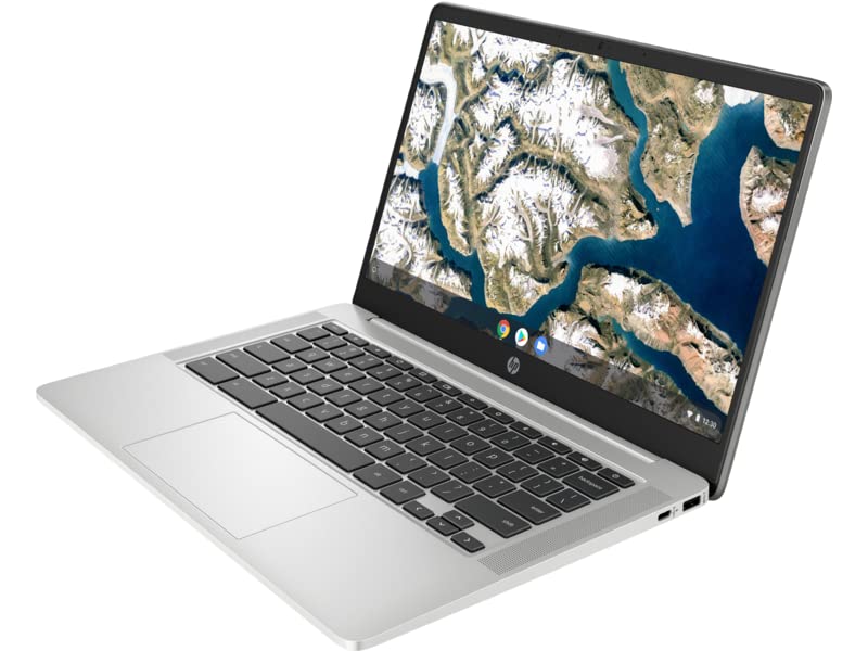 HP Chromebook 14a-nd0097nr 14" AMD 3015Ce Chrome OS 8 GB Memory; 64 GB eMMC Storage Mineral Silver (Renewed)