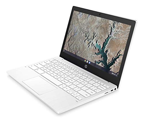 HP Chromebook 11-inch Laptop, Touchscreen, MediaTek MT8183, MediaTek Integrated Graphics, 4 GB RAM, 32 GB eMMC Storage, Chrome (11a-na0050nr, Snow White) (Renewed)