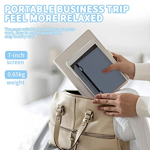 ZWYING 【Win 11/MS 2019office】 All Metal 7.0 inch Touch Screen Ultra-Light Mini Laptop High-Speed CPU J4105 12G RAM/512GB SSD High-Performance Notebook Computer (512GB SSD)