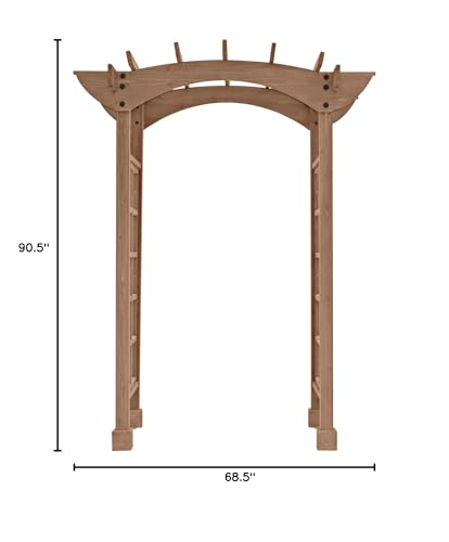 Yardistry Backyard Arbor - Regular