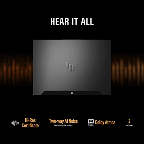 ASUS TUF Gaming A17 (2022) Gaming Laptop, 17.3β 144Hz FHD IPS-Type Display, AMD Ryzen 7 6800H CPU, GeForce RTX 3060 GPU, 16GB DDR5, 512GB PCIe SSD, Wi-Fi 6, Windows 11 Home, Mecha Gray, FA707RM-ES73
