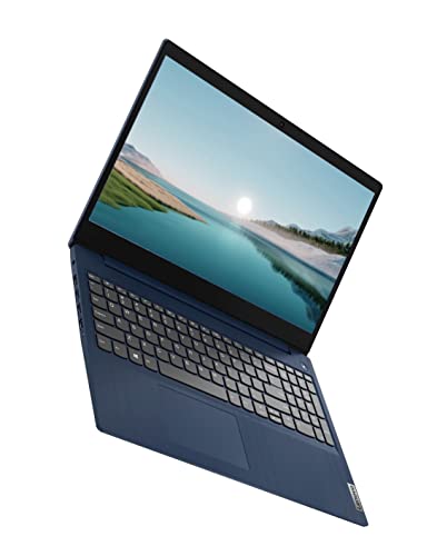 Lenovo Ideapad 3i Laptop, 15.6" FHD Display, 11th Gen Intel Core i3-1115G4, 8GB RAM, 128GB PCIe SSD, Webcam, HDMI, Wi-Fi, Fingerprint Reader, Bluetooth, Windows 11 Home, Abyss Blue