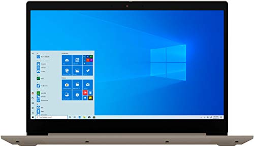 2021 Lenovo IdeaPad 3 15.6" HD Touchscreen Laptop, Intel Core i3-1005G1 Processor, 8GB RAM, 256GB SSD, HDMI, Windows 10 S, Almond, W/ IFT Accessories