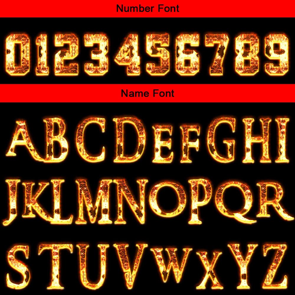 Custom Basketball Jersey for Men Women Adult Youth Print Name Number Logo (Flame)