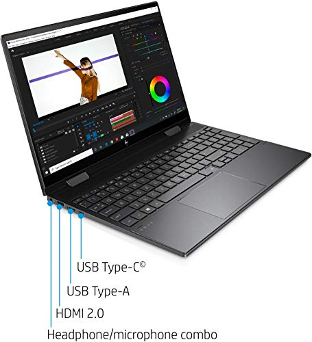 HP 15.6 inch Full HD Laptop, AMD 6-Cores Ryzen 5-5500, AMD Radeon Graphics, HP Fast Charge, Webcam, Thin&Portable, Windows 10 Home, Natural Silver (32GB + 1024GB SSD, R5-4500)