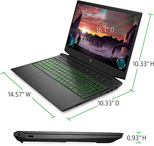 HP Pavilion 16.1 inch Gaming Laptop (1920x1080) FHD 144Hz , Intel CoreĀ i5-10300H, NVIDIA GeForce GTX 1660 Ti with Max-Q Design, 8GB RAM, 512GB SSD+32GB Optane, Windows 10 Home