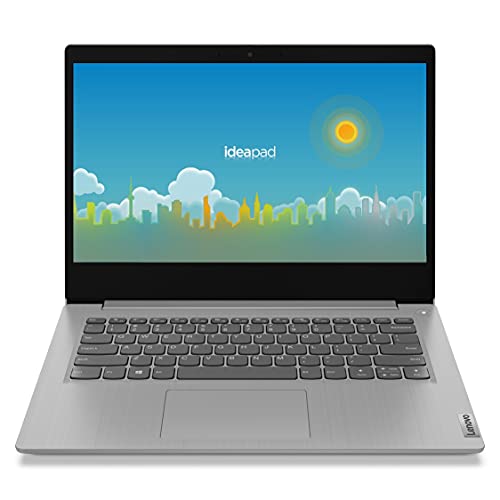 Lenovo Ideapad 3 Laptop, 14" HD Non-Touch Display, Intel Pentium Silver N5030 Quad-Core Processor, 4GB RAM, 128GB SSD, HDMI, Webcam, Wi-Fi, Windows 10 Home, Platinum Grey