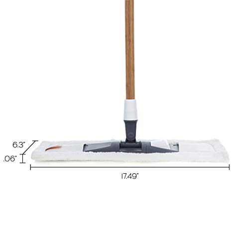 Full Circle Mighty Mop 2-in-1 Wet/Dry Microfiber Head, White