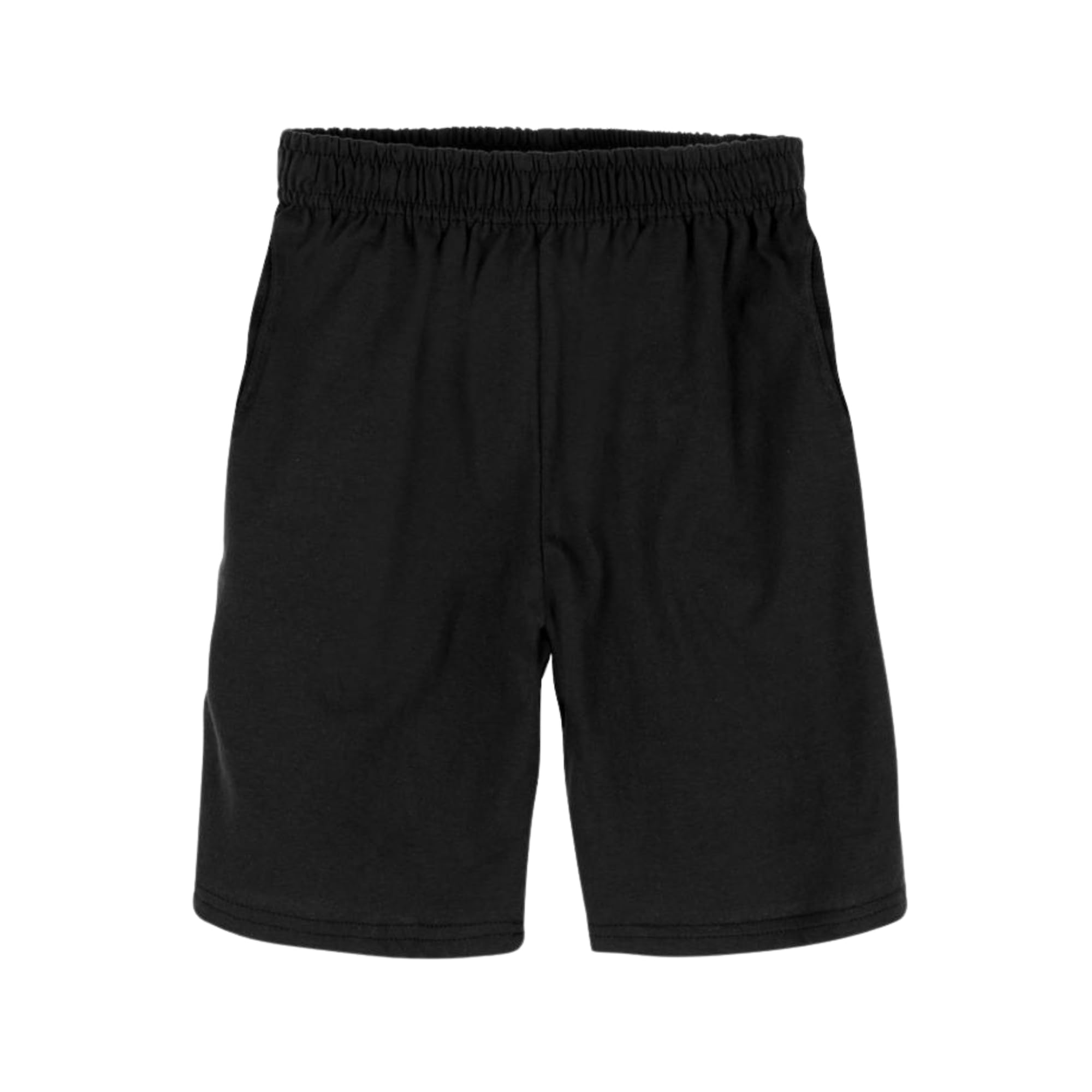 Hanes Boys Jersey Short (Pack of 2) Tank Top, Black, Medium US