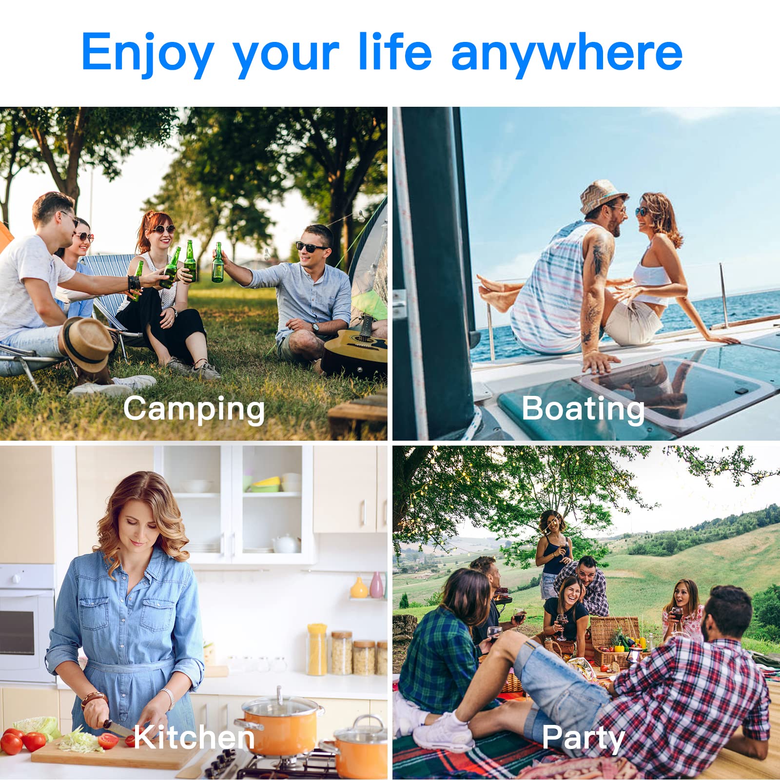 【Upgraded】BODEGACOOLER 12 Volt Car Refrigerator, Portable Freezer, Car Fridge Dual Zone WIFI APP Control, 80 Quart(75L) -4℉-68℉ Cooler, 12/24V DC and 100-240V AC, for Travel, Camping, Outdoor,RV
