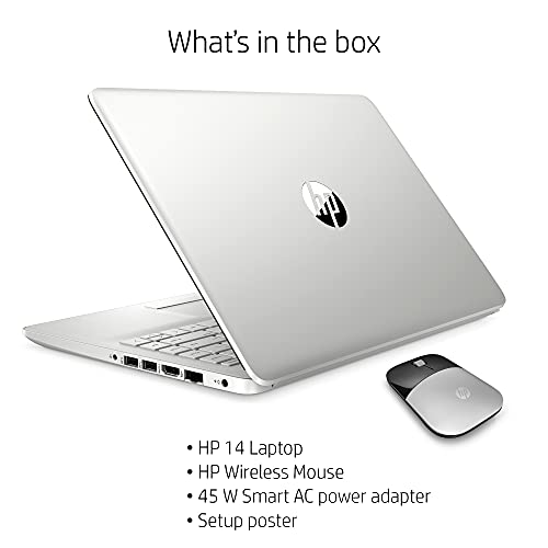 Flagship 2019 HP 14" FHD Laptop | Intel Quad-Core Pentium Silver N5000 Up to 2.7Ghz |4GB DDR4 | 64GB eMMC SSD | Office 365 Personal-1yr | Win 10 S| Support up to 256G Micro SD Extra Storage