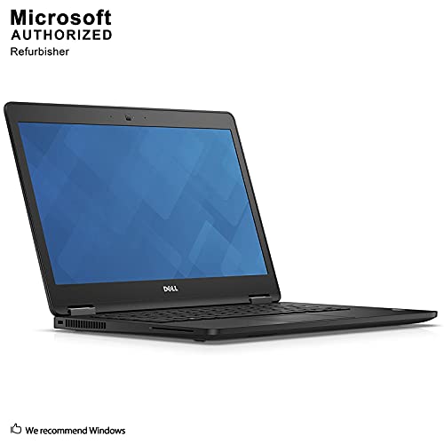 Dell Latitude E7470 14 inches HD, Core i5-6300U 2.4GHz, 16GB RAM, 512GB Solid State Drive, Windows 10 Pro 64Bit (Renewed)