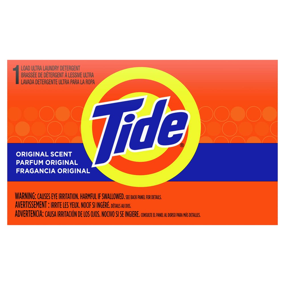 P&G Professional Tide Powder Laundry Detergent, Original Scent, Single Use, 1.4 oz (Case of 156)