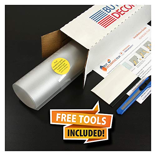 BDF 1PFR Window Film Frosted Privacy Static Cling Non-Adhesive (Opaque) - 36in X 14ft
