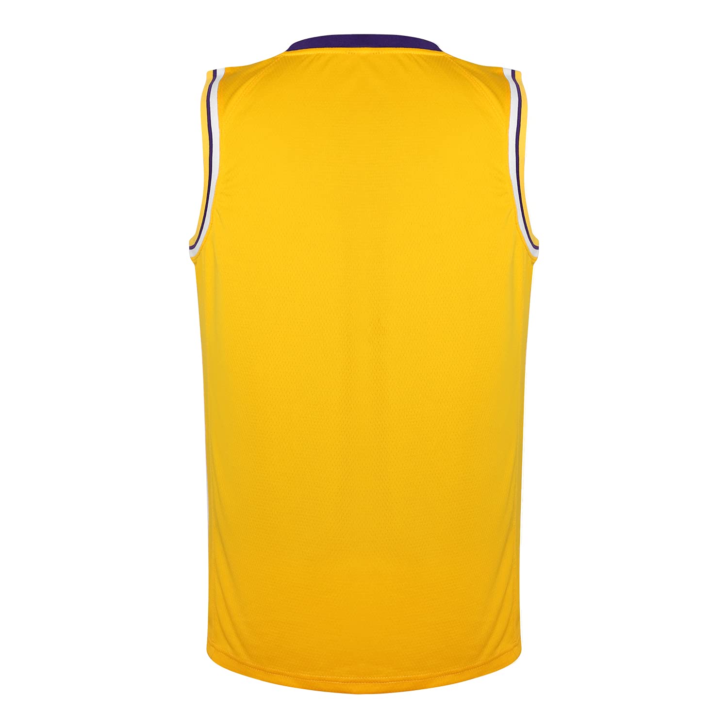 MESOSPERO Blank Basketball Jersey Men's Mesh Athletic Sports Shirts Black Yellow White S-3XL (Yellow, X-Large)