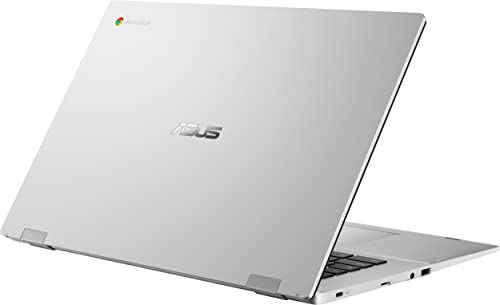 ASUS - 17.3" Chromebook - Intel Celeron N4500 - 4GB Memory - 64GB eMMC - Transparent Silver